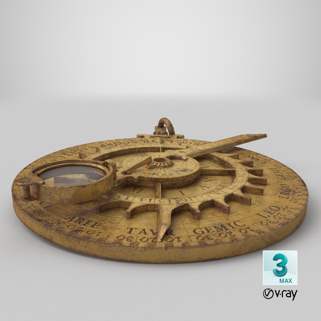 Astrolabe 3D model - TurboSquid 1184456