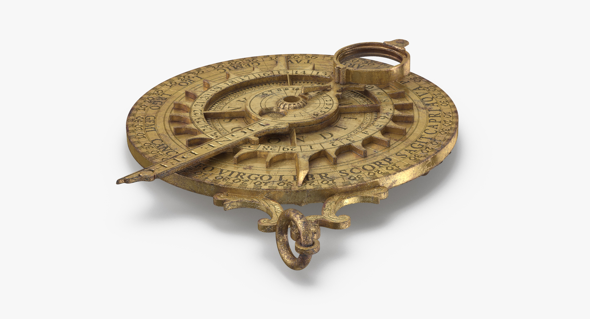 Astrolabe 3D model - TurboSquid 1184456
