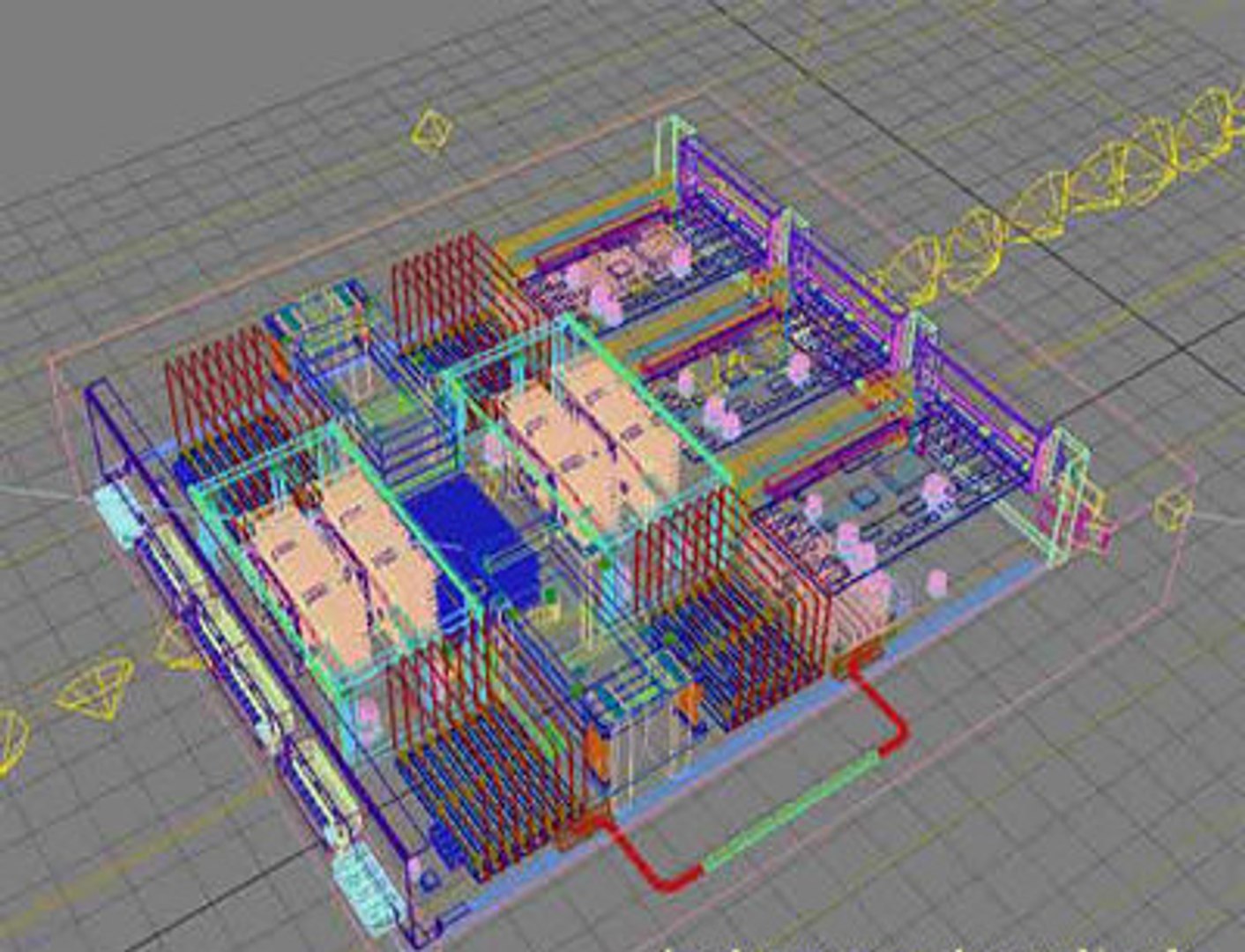 Board Computer 3d Max