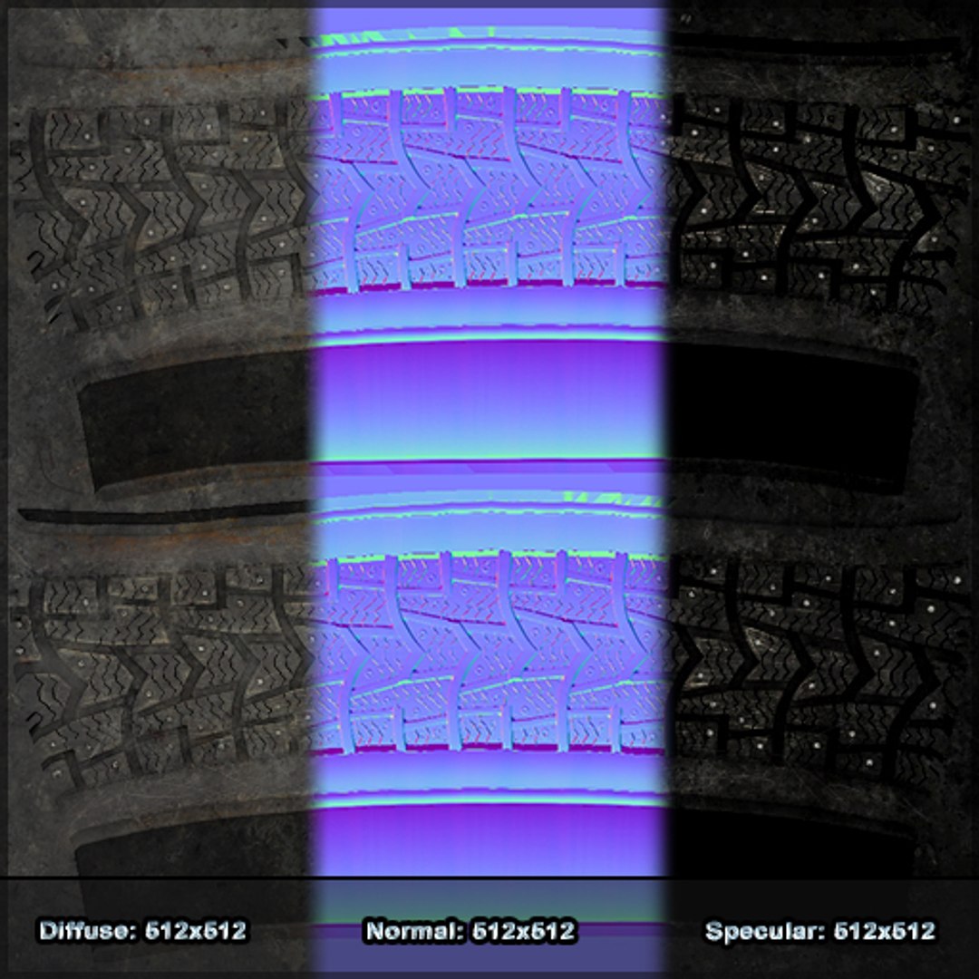 Tire Moto Obj