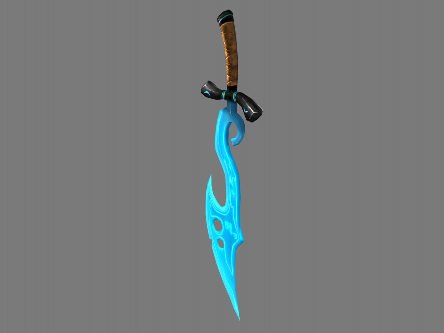 Lunar Sword Model - TurboSquid 1440758