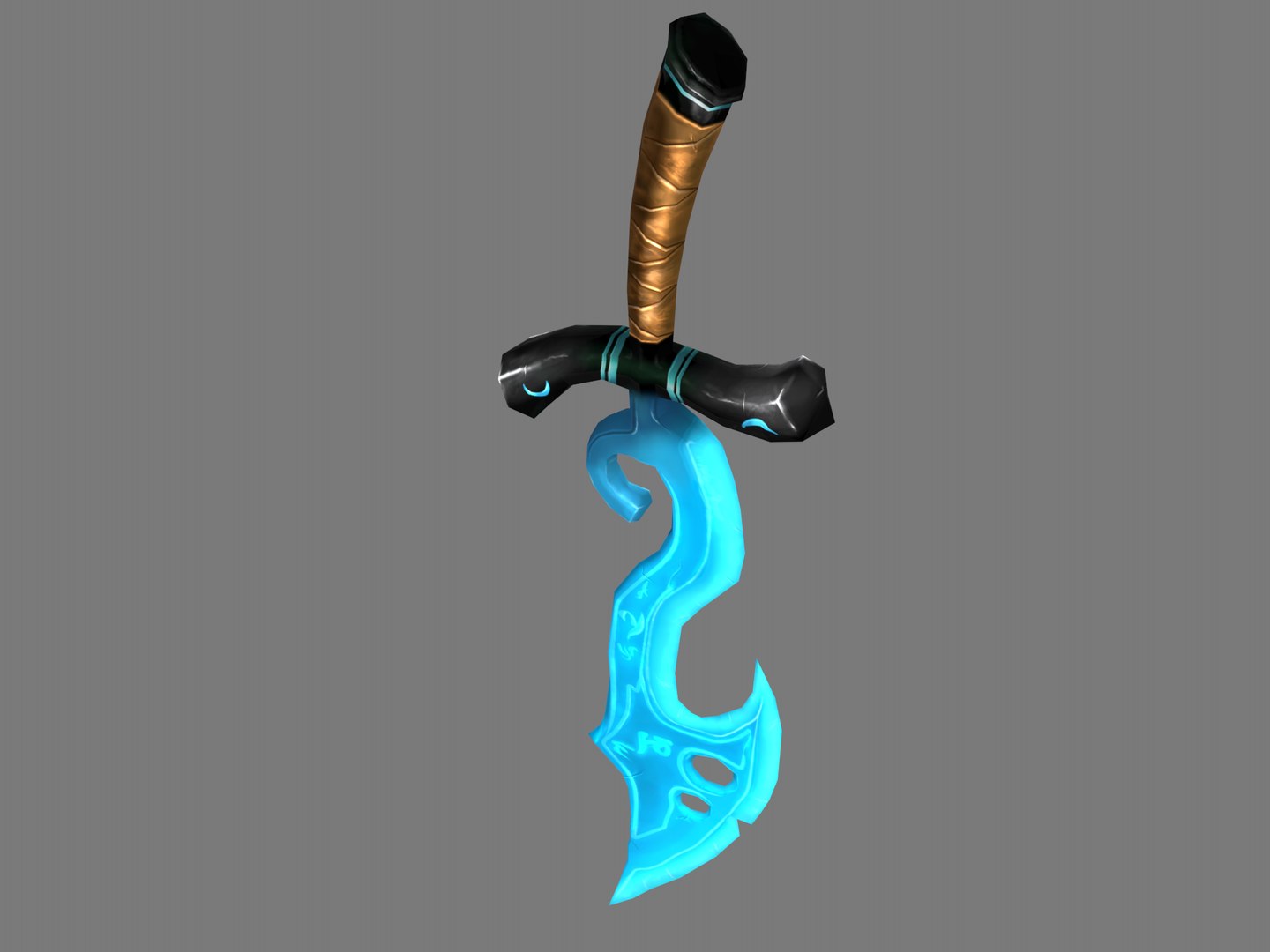 Lunar Sword Model - TurboSquid 1440758