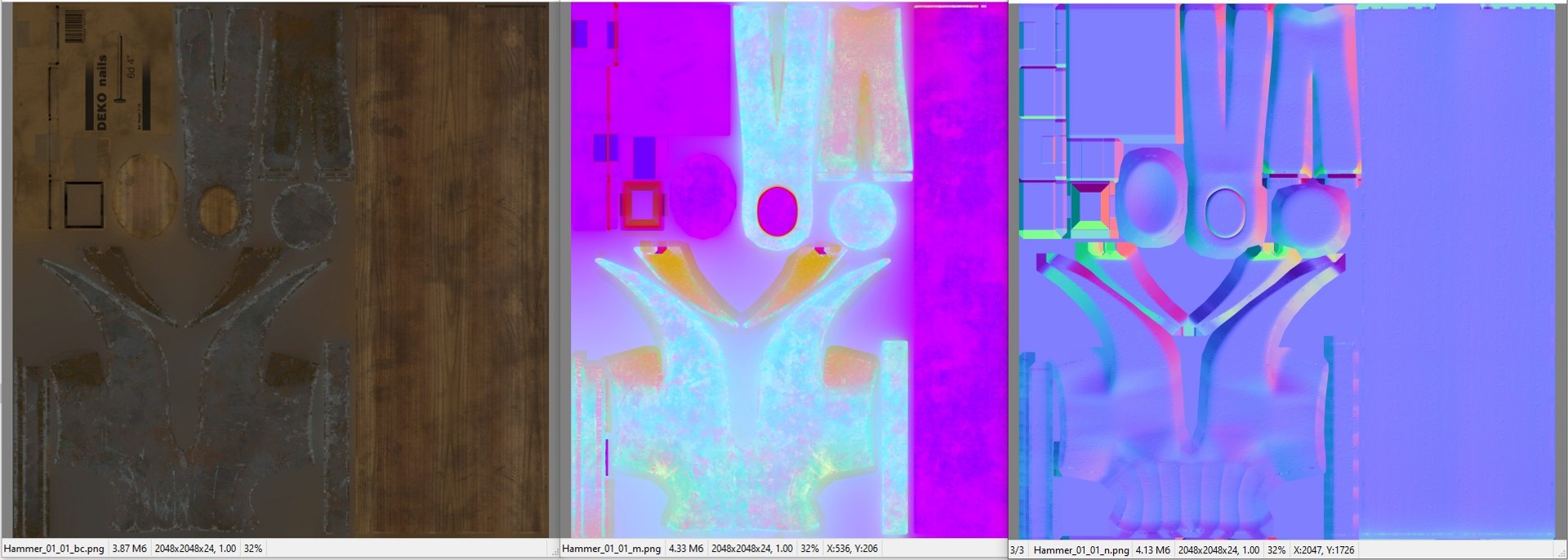 Free 3D Hammer 01 01 model - TurboSquid 1779870