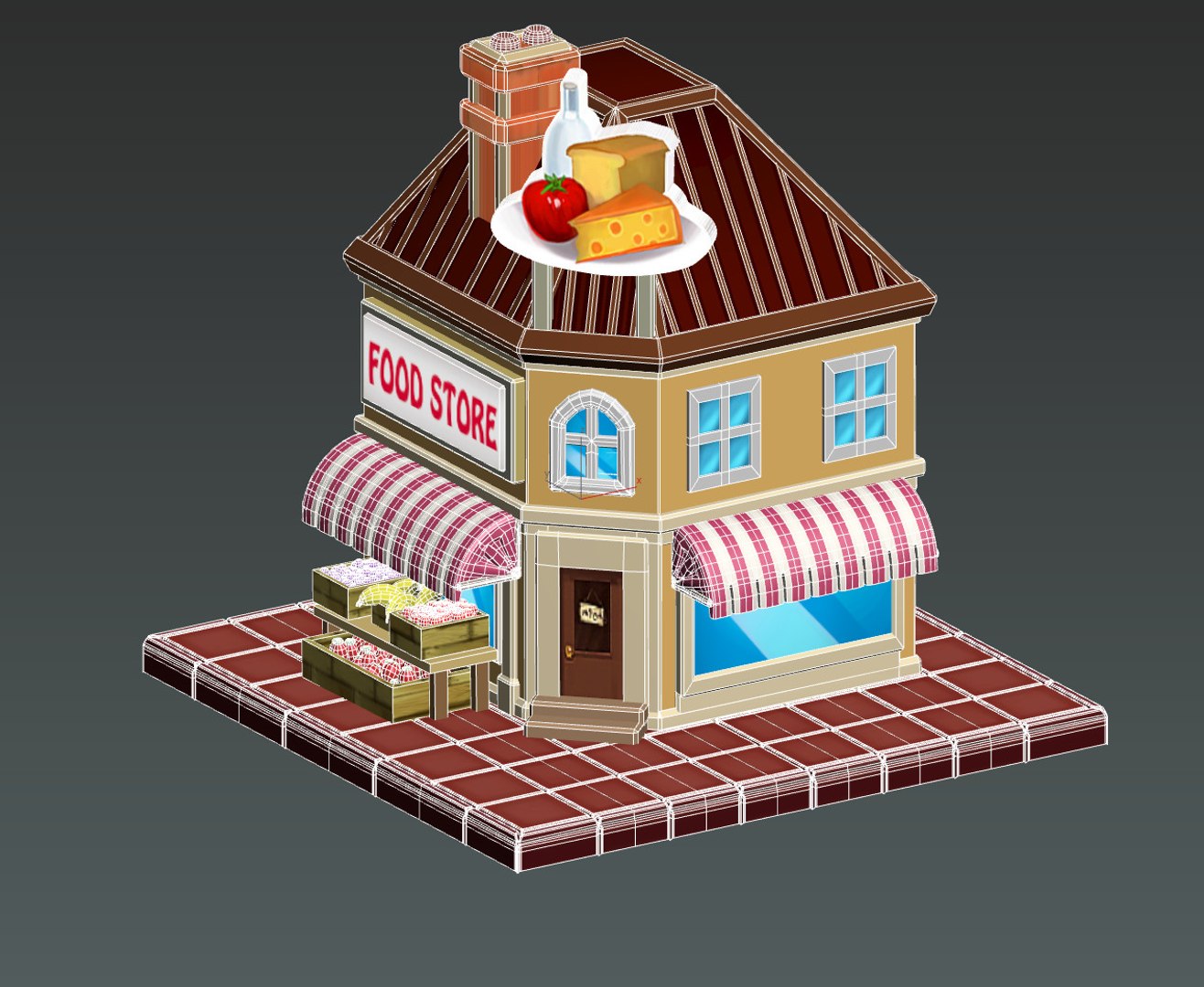 Store 3D model - TurboSquid 1355145