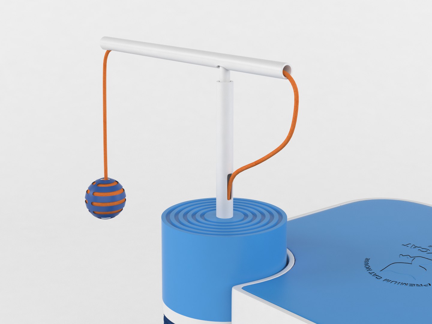 Realistic cat house 3D model - TurboSquid 1335416