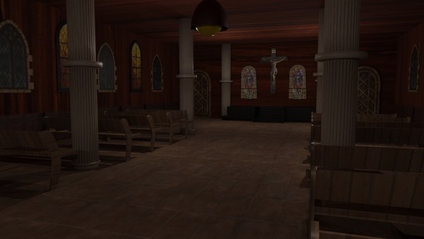 Church Interior 3D Models for Download | TurboSquid
