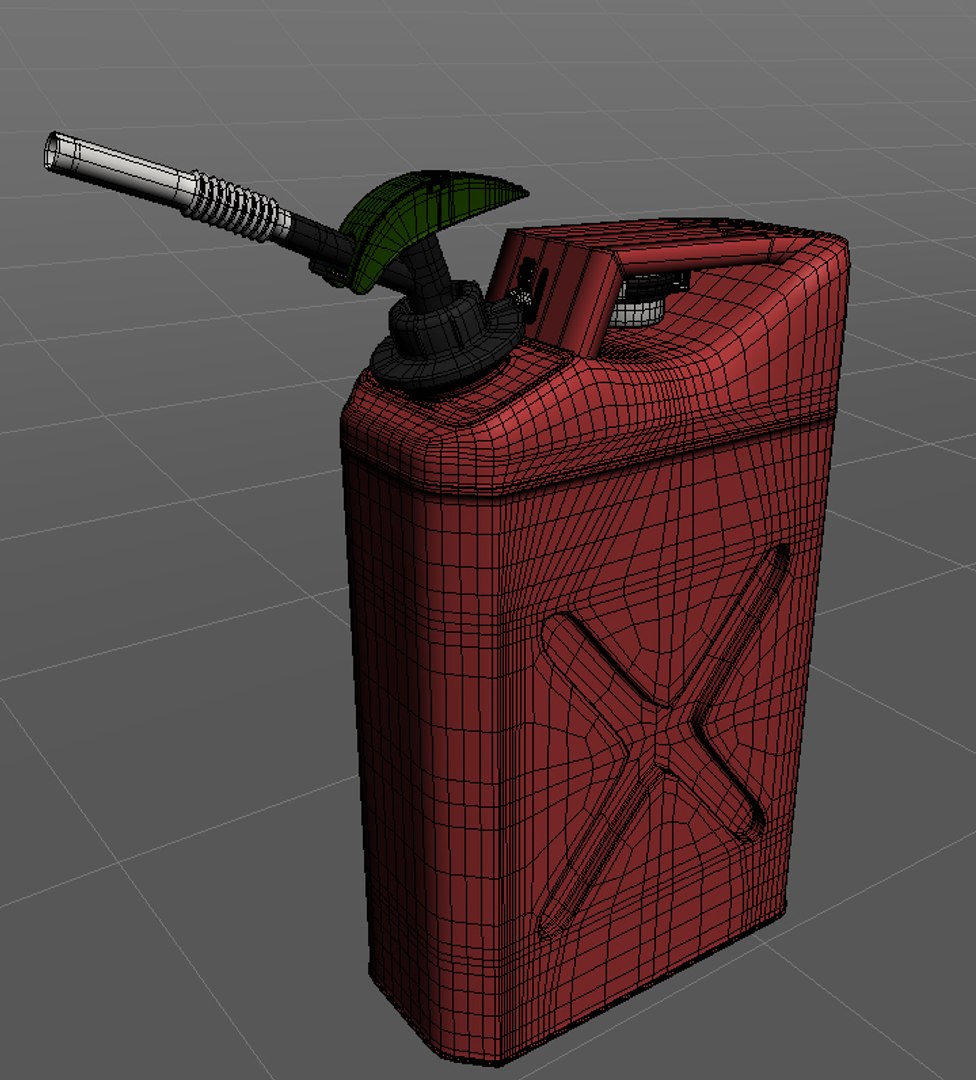 Gas 3d Model