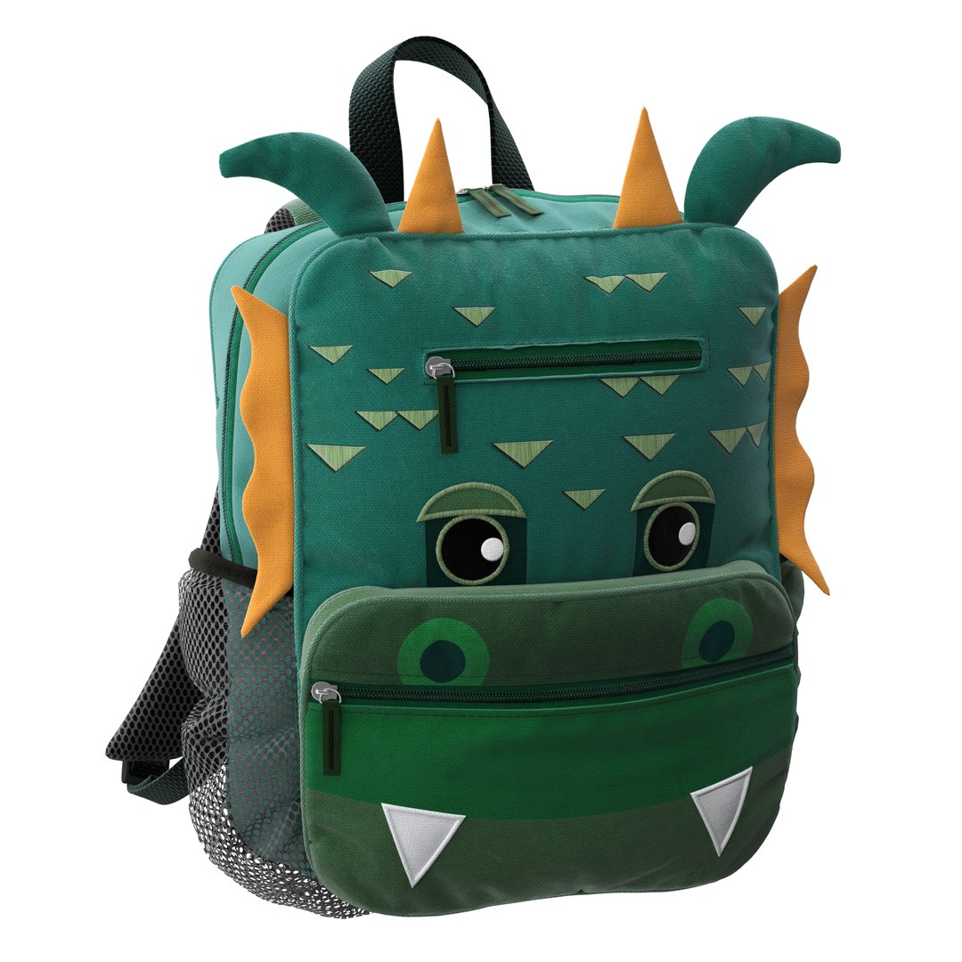 3D Tiger Dragon Backpack Model - TurboSquid 1504858