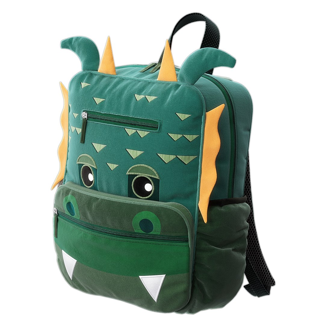 3D Tiger Dragon Backpack Model - TurboSquid 1504858