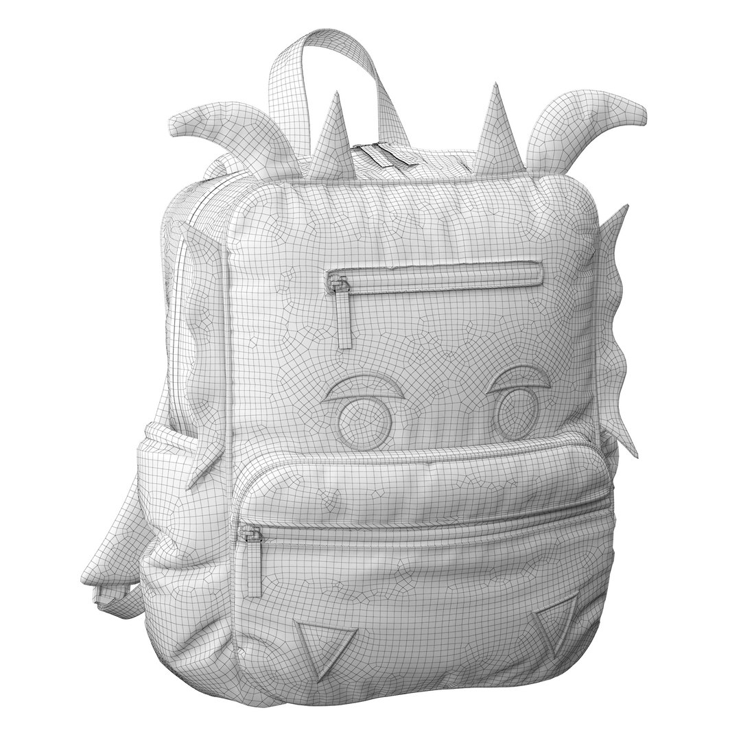 3D Tiger Dragon Backpack Model - TurboSquid 1504858