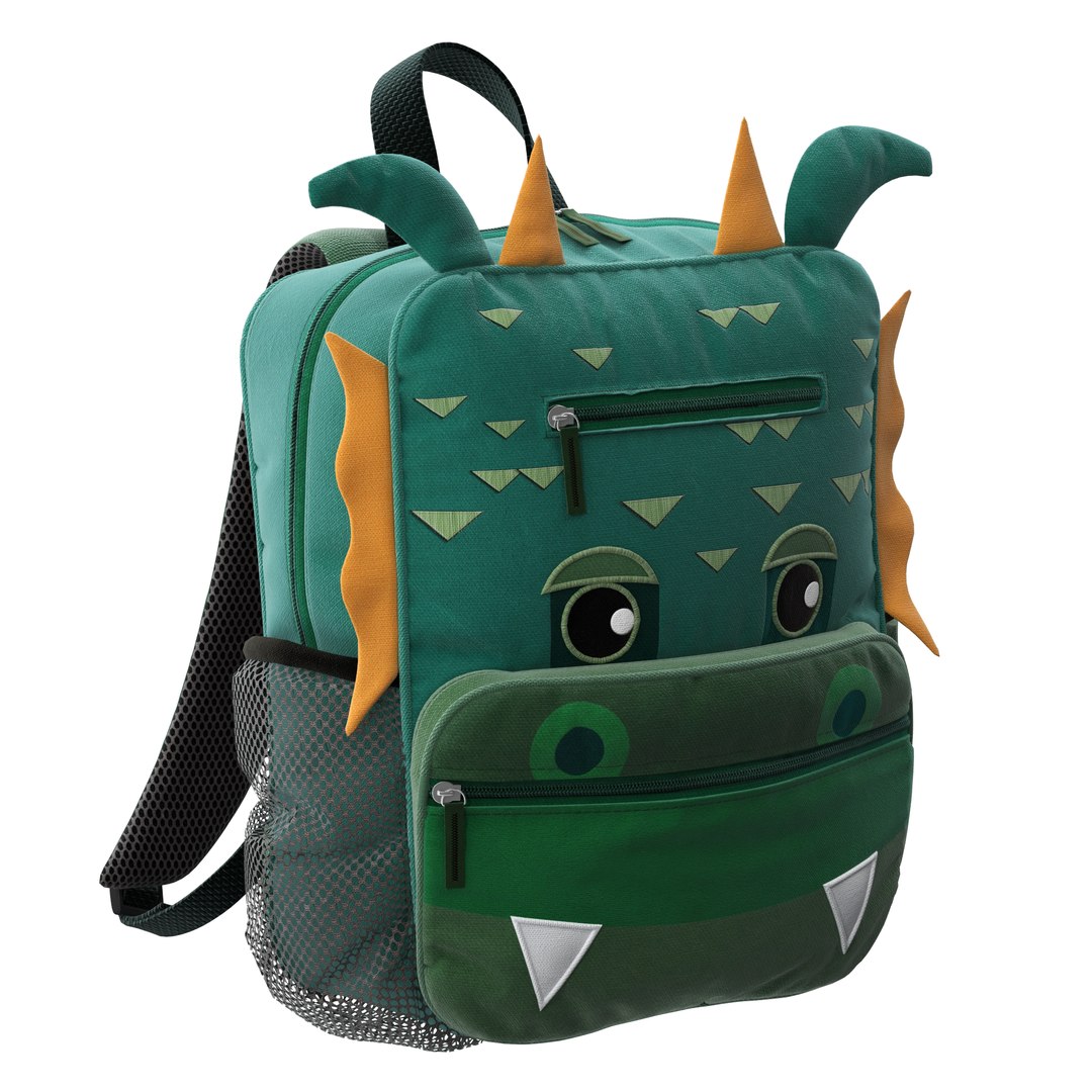 3D Tiger Dragon Backpack Model - TurboSquid 1504858