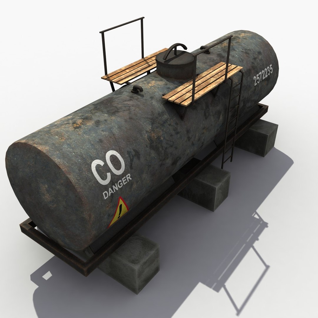 3d Oil Tank