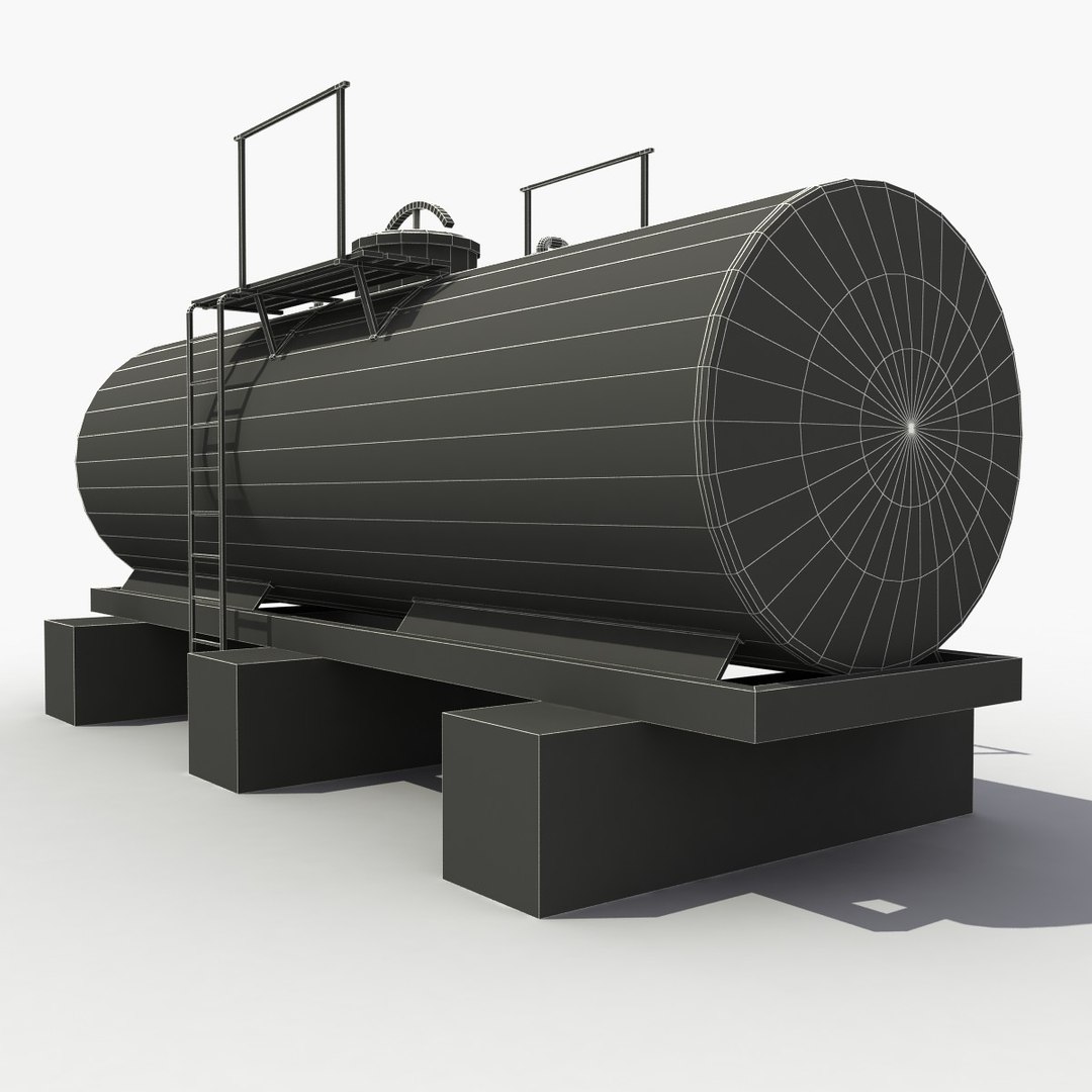 3d Oil Tank