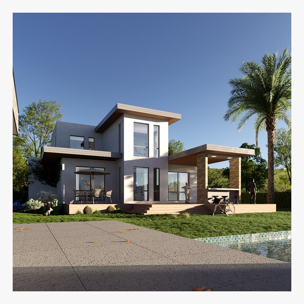 3D Villa Models | TurboSquid