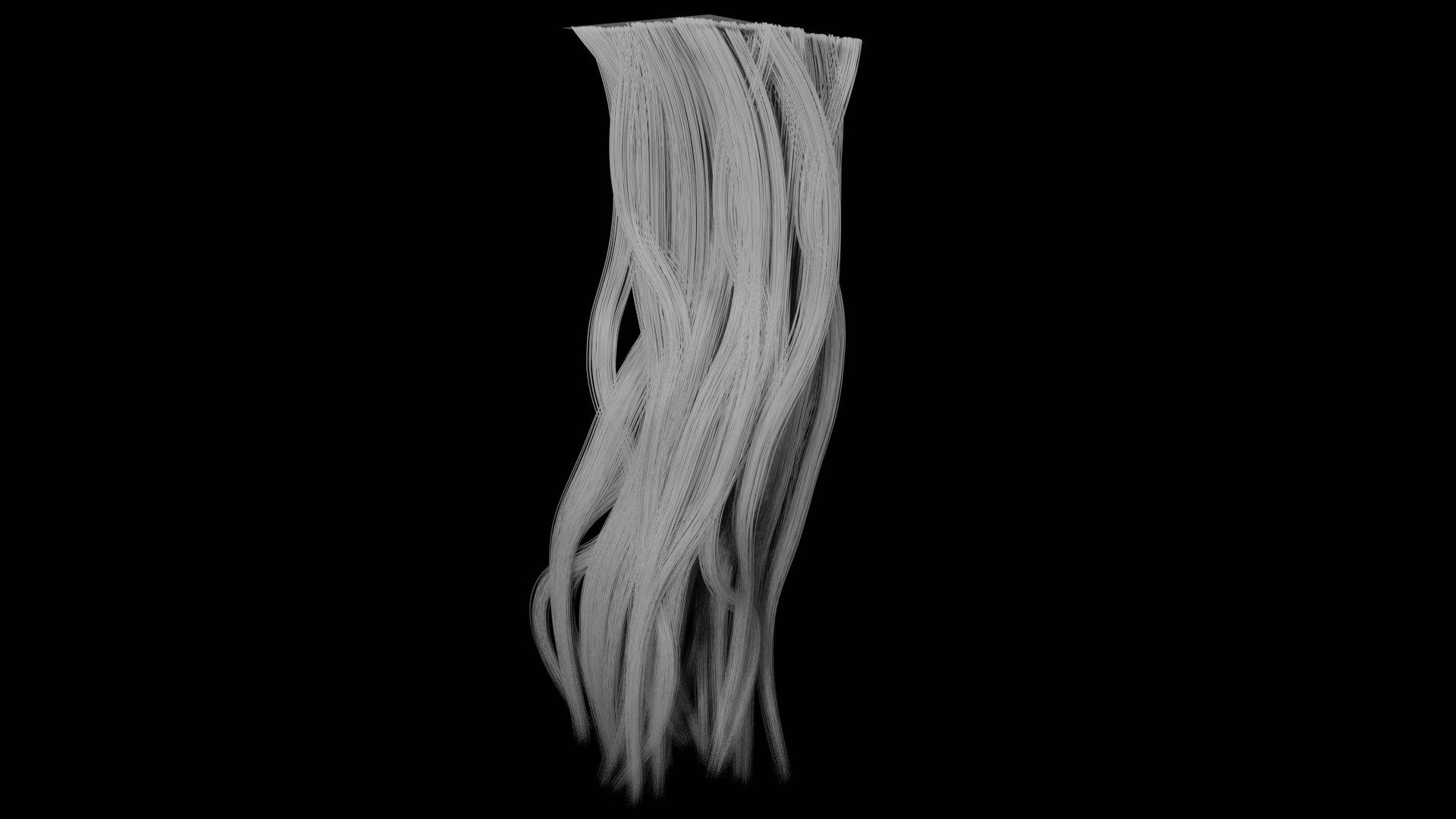 3D Model Blender Hair - TurboSquid 1553008