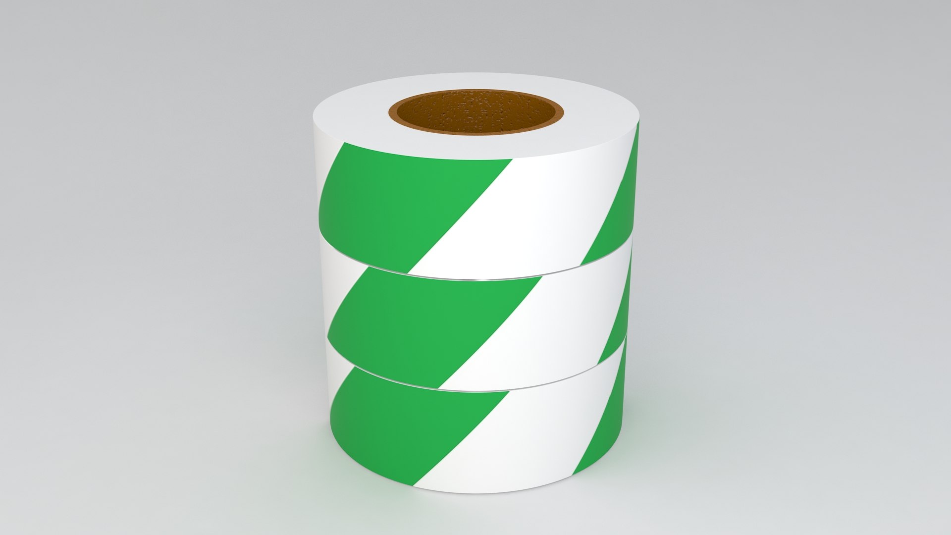 3D Green Barricade Tape - TurboSquid 2344941