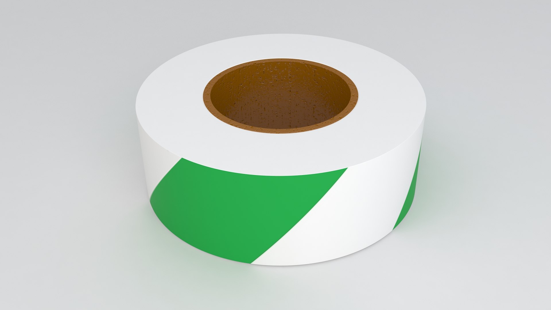 3D Green Barricade Tape - TurboSquid 2344941