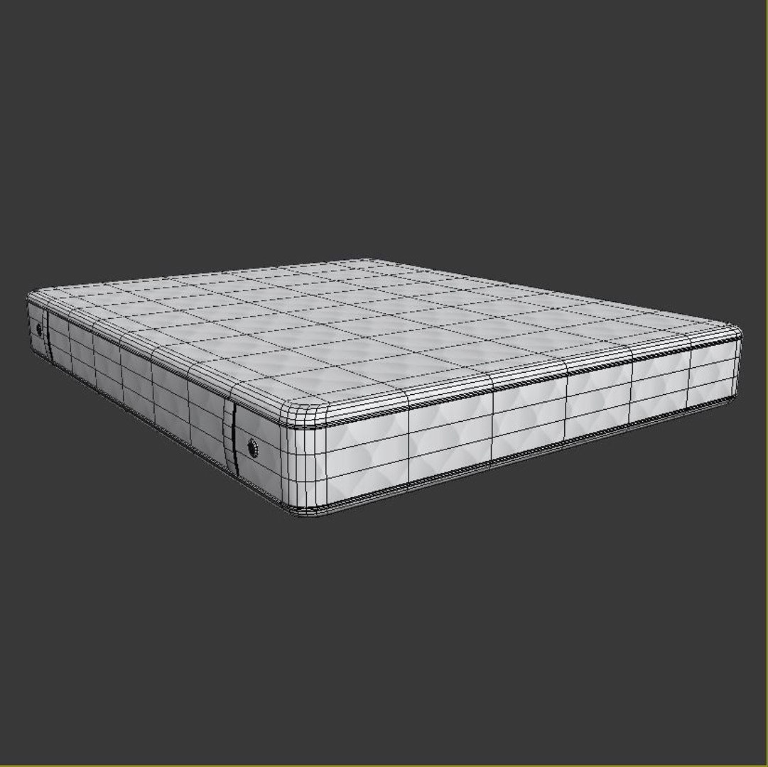 Layered Mattress 3D Model - TurboSquid 1335333