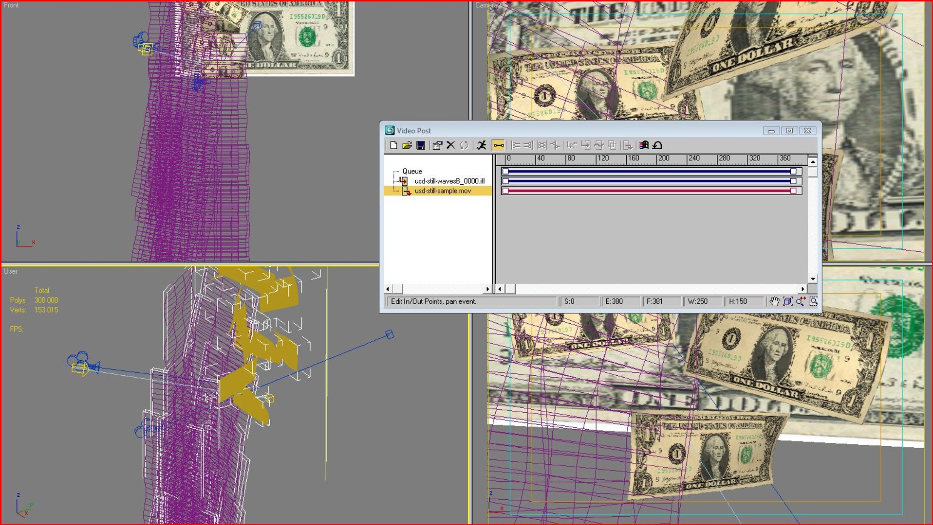3d Animation Dollar