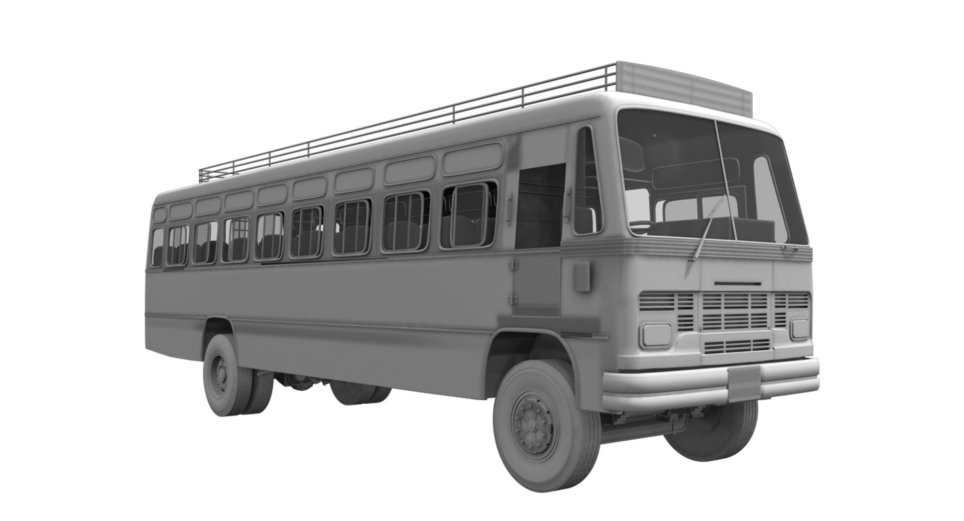 3D Bus India - TurboSquid 1541281