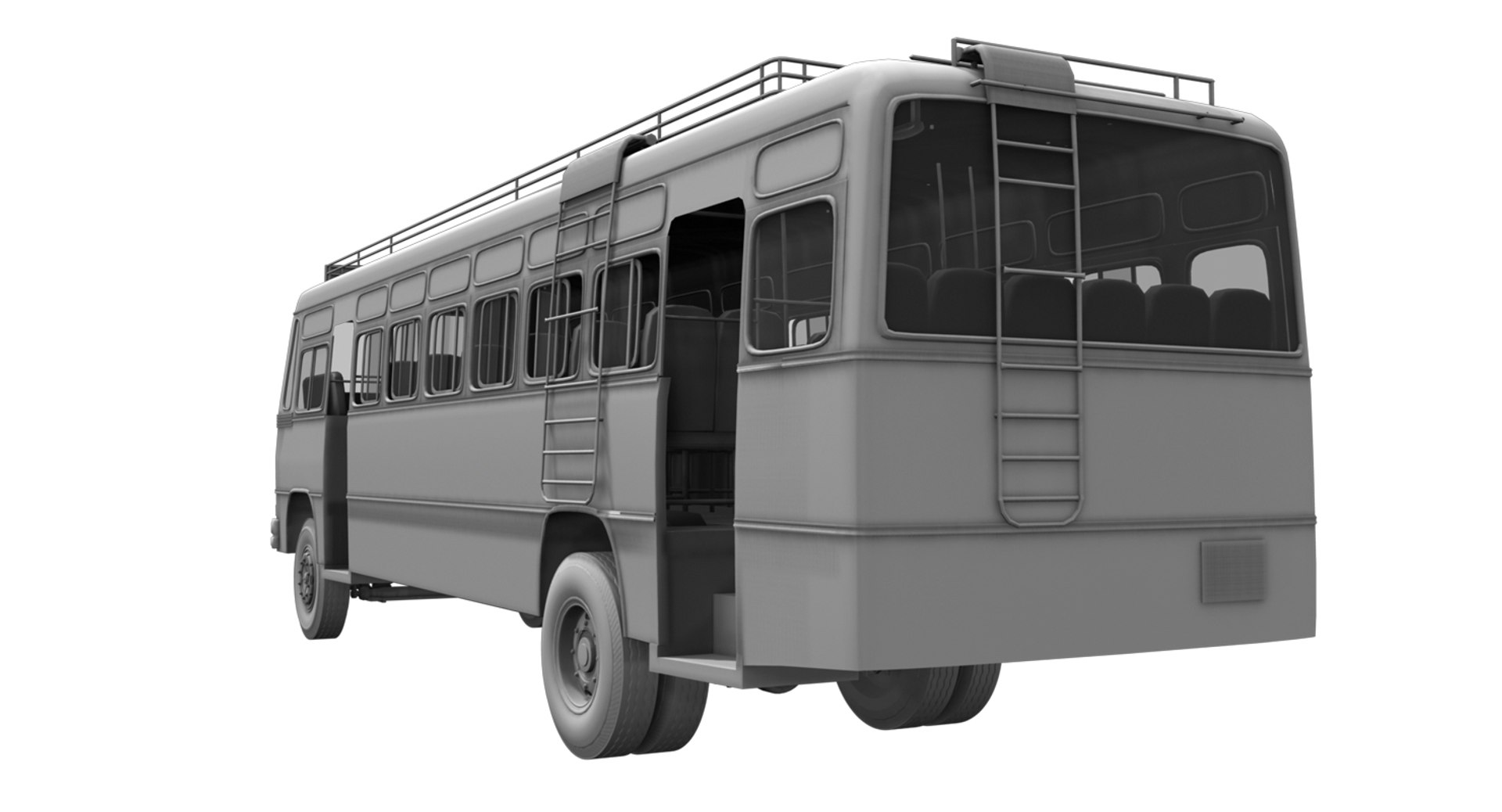 3D Bus India - TurboSquid 1541281