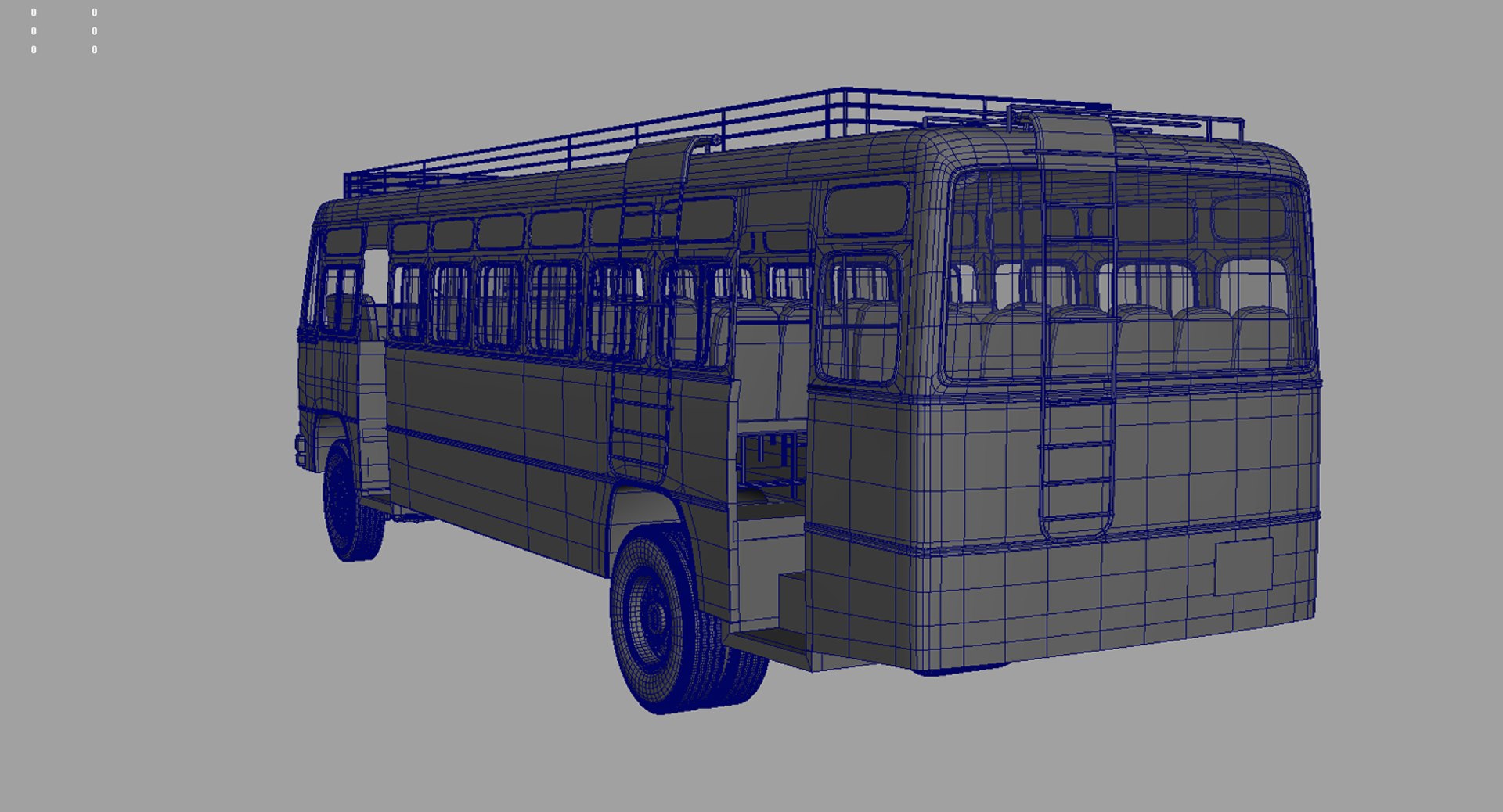 3D Bus India - TurboSquid 1541281
