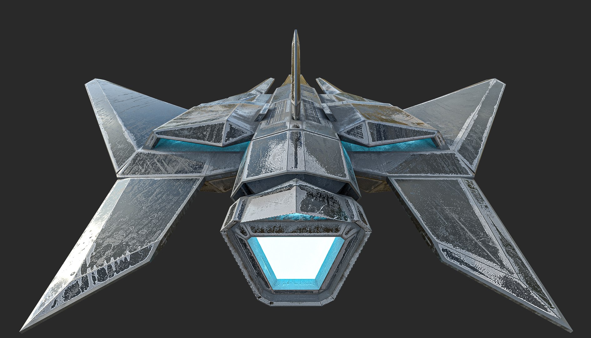 3D Model Spaceship Fighter N5 - TurboSquid 1960354