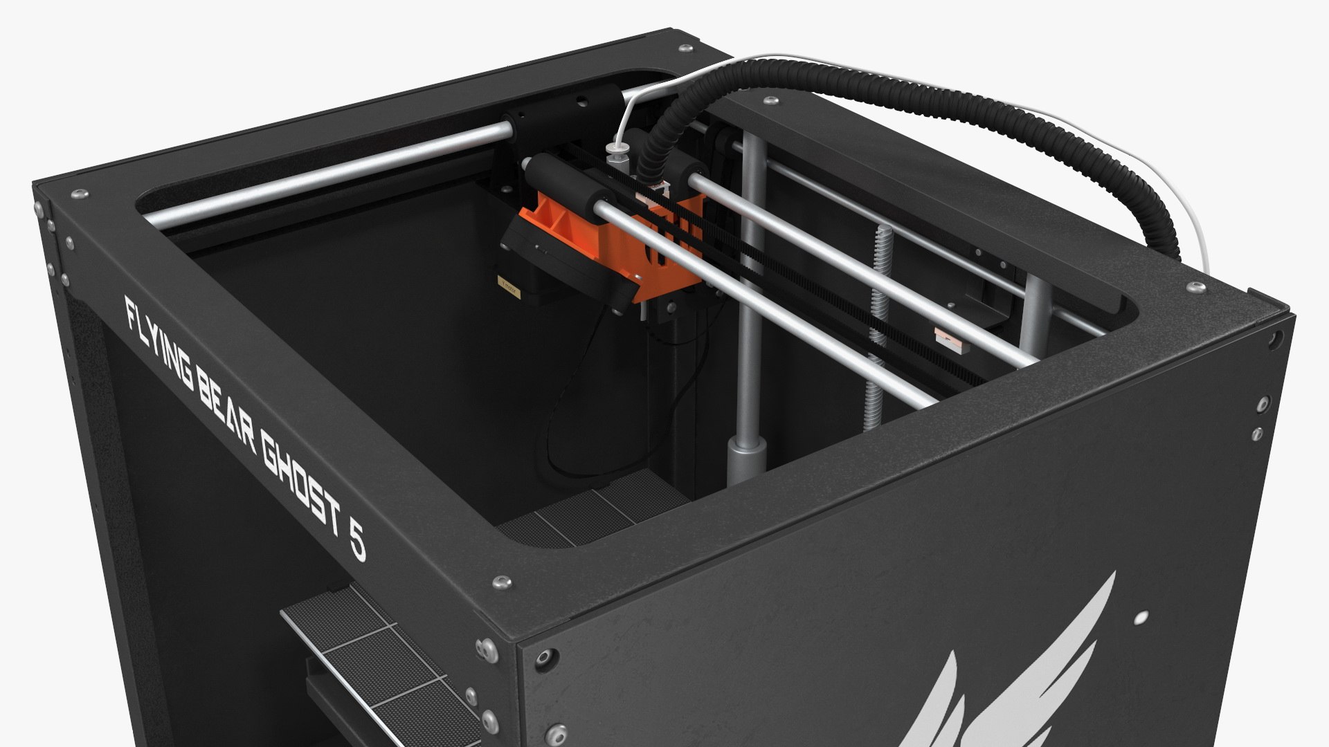 3D Flying Bear Ghost 5 3D Printer Rigged For Maya - TurboSquid 2095485