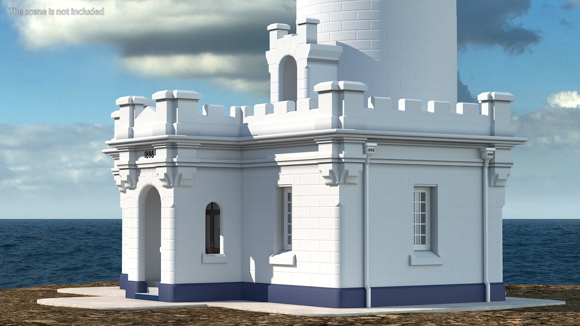 3D Point Perpendicular Lighthouse - TurboSquid 1739501