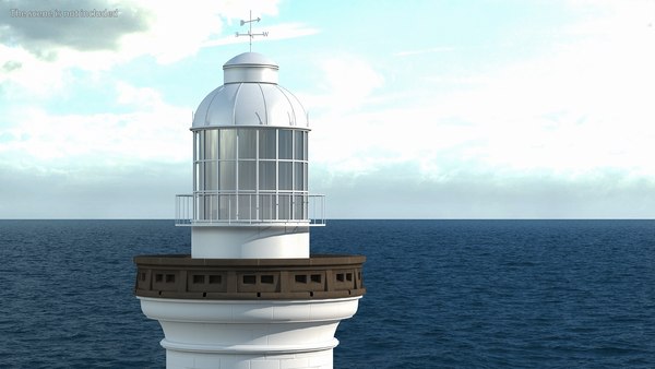 3D Point Perpendicular Lighthouse - TurboSquid 1739501