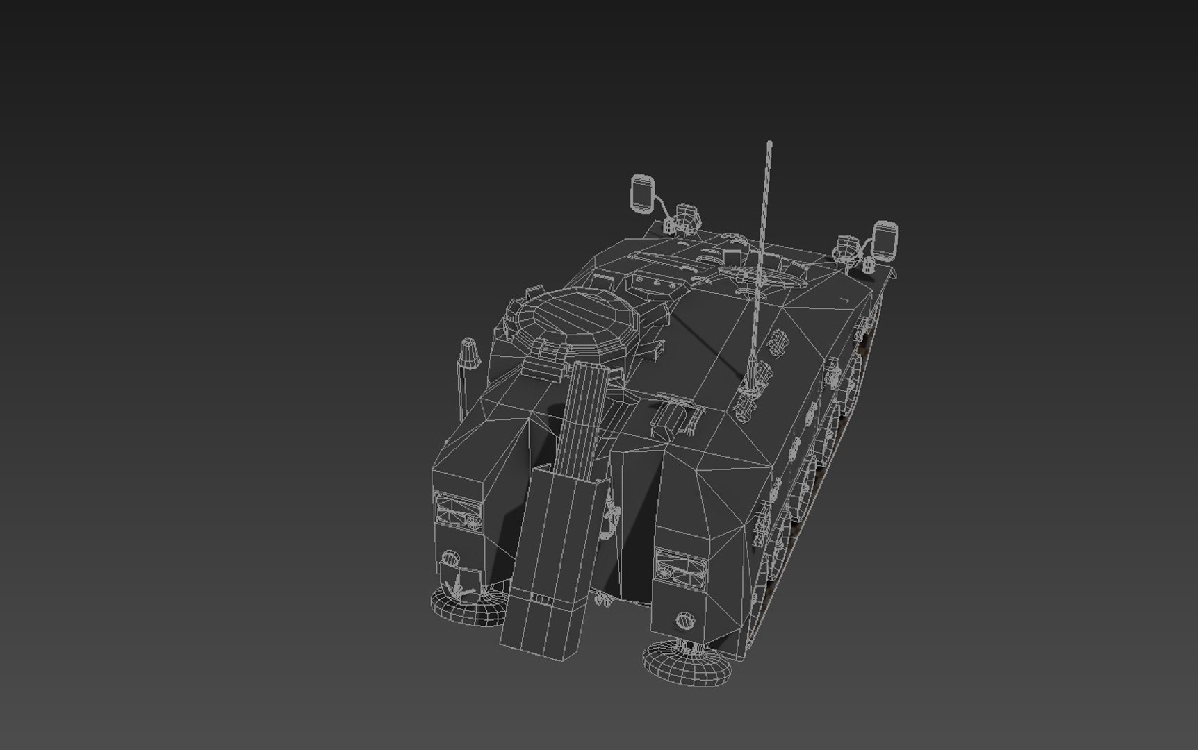 3D Model Mortar Wiesel - TurboSquid 1400457