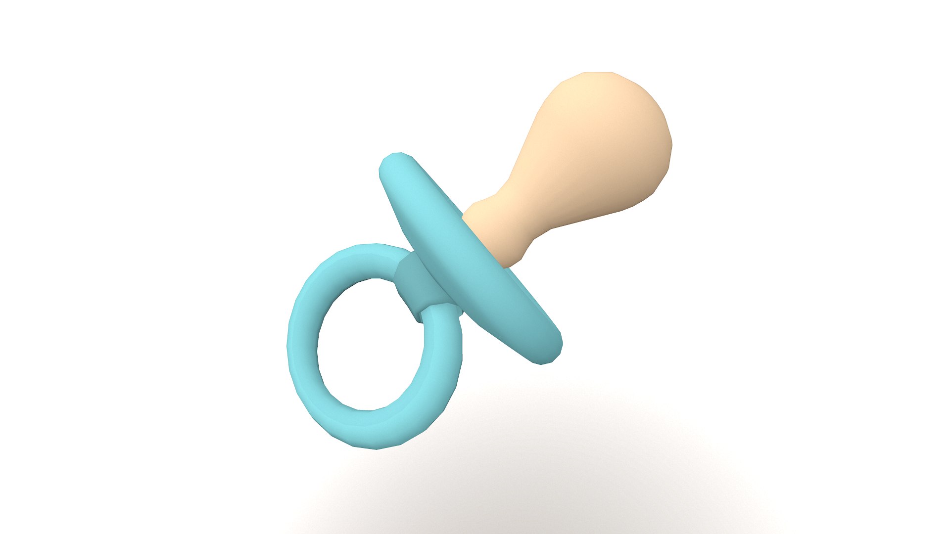 Pacifier 3D - TurboSquid 2002551