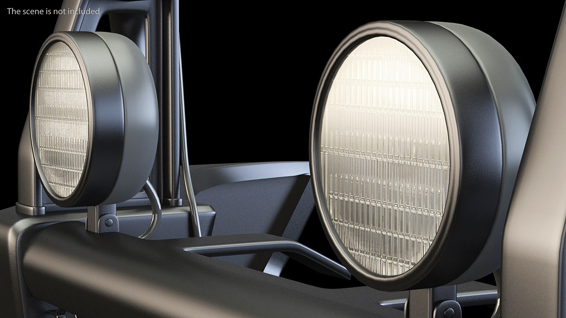 Black Steel Bullbar 3D Model - TurboSquid 1643233