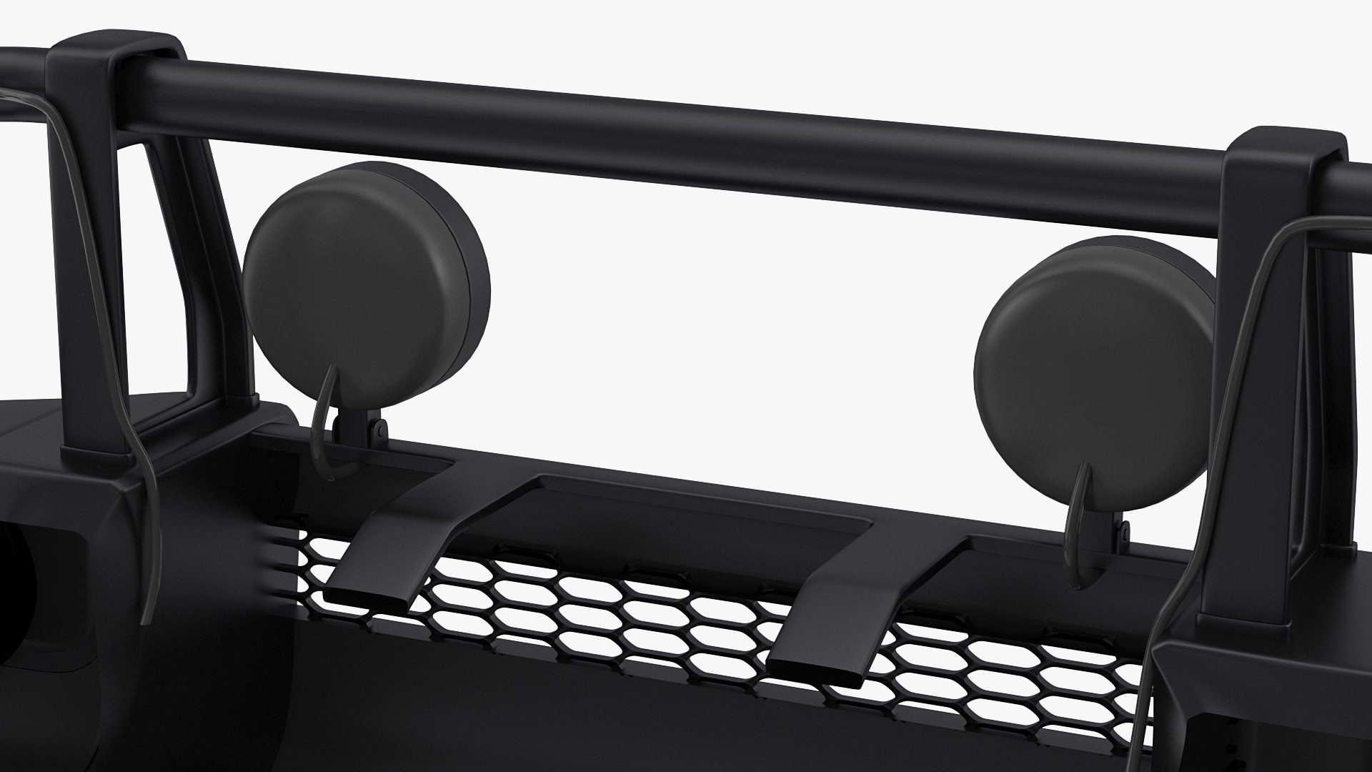 Black Steel Bullbar 3D Model - TurboSquid 1643233
