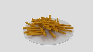 Download 3D French Fries Blender Models - TurboSquid