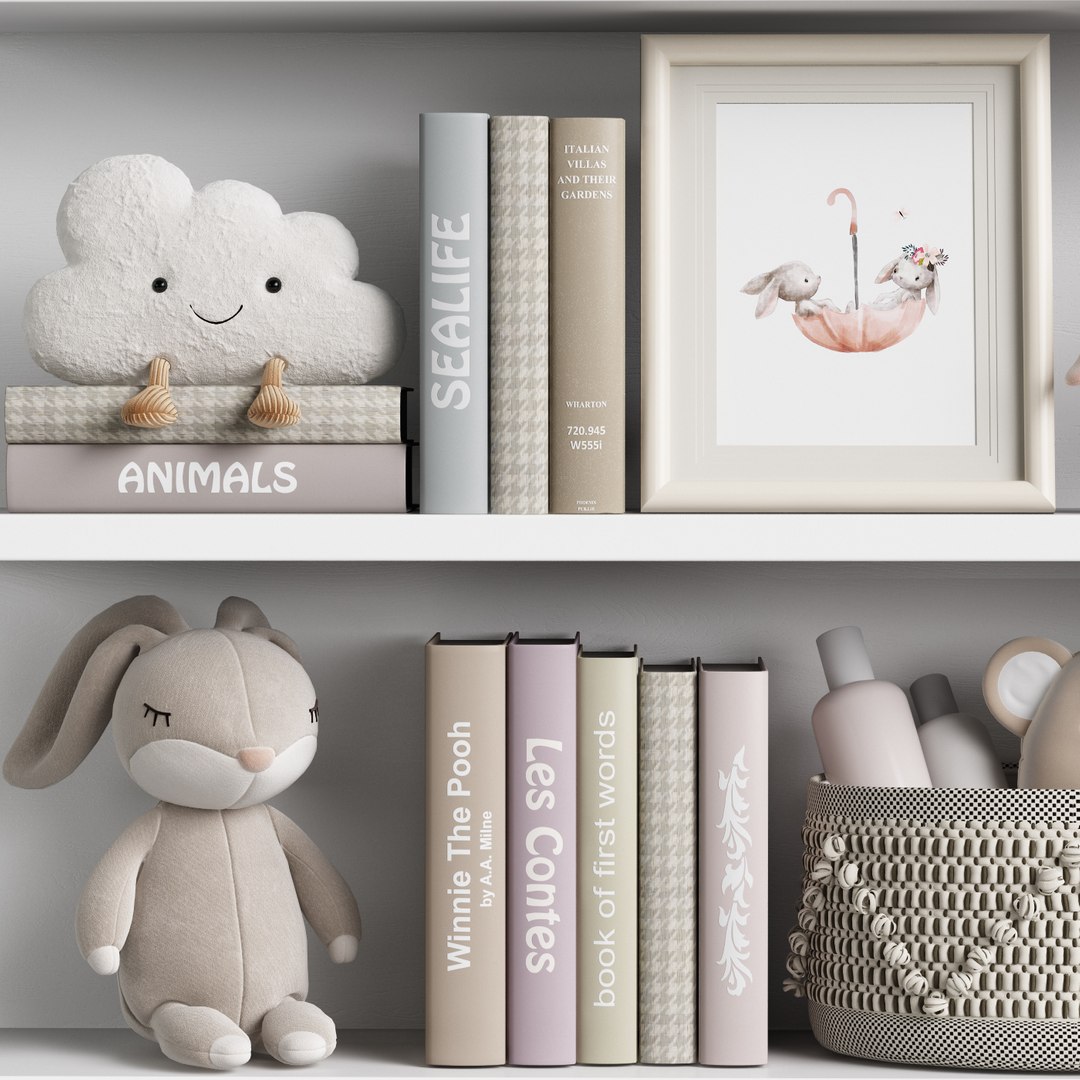 3D Kids Room Decor 48 Model - TurboSquid 1945947