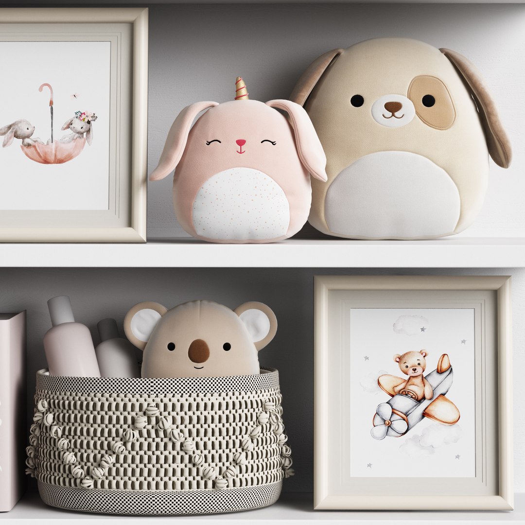 3D Kids Room Decor 48 Model - TurboSquid 1945947