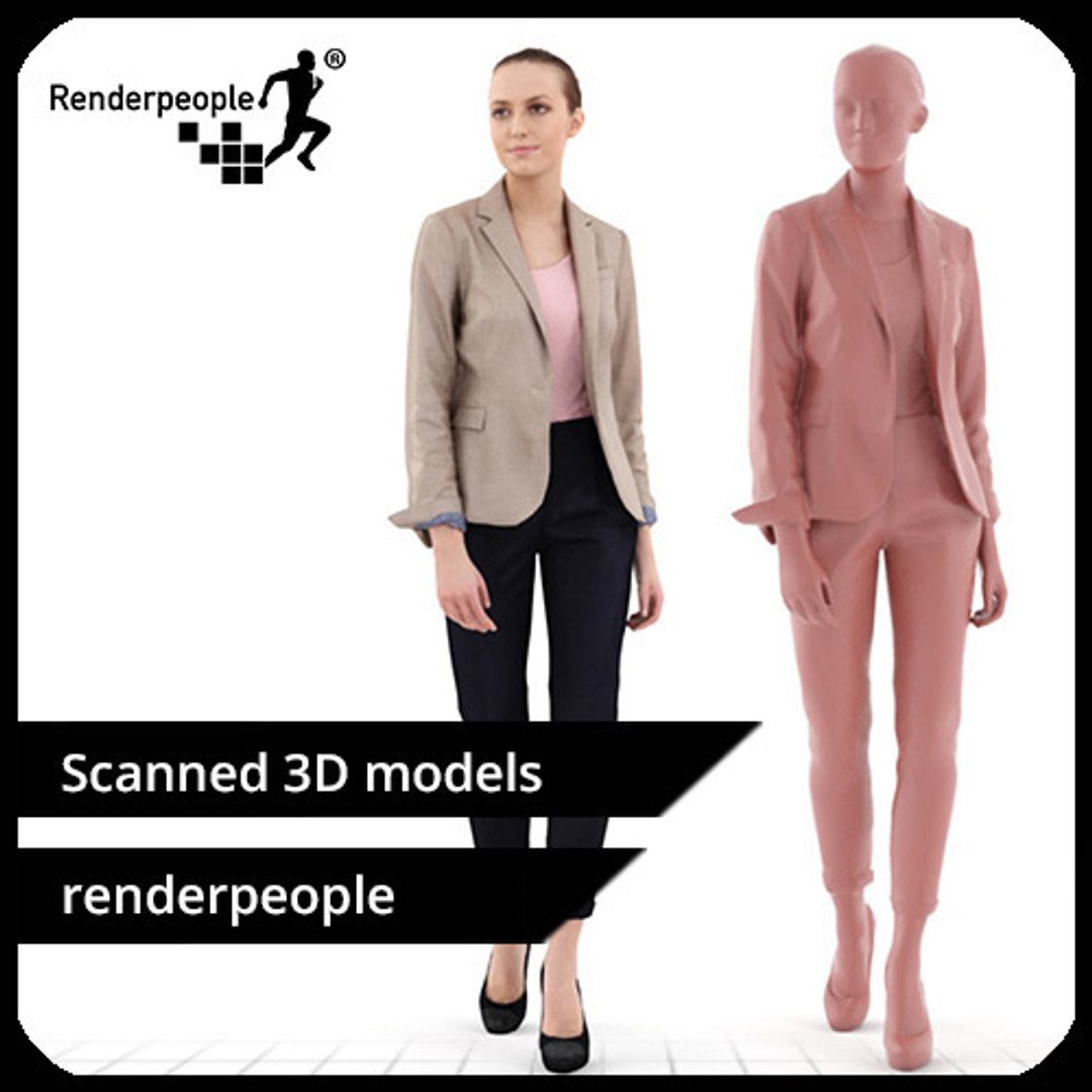 Photorealistic Human Julia 0292 3d Model