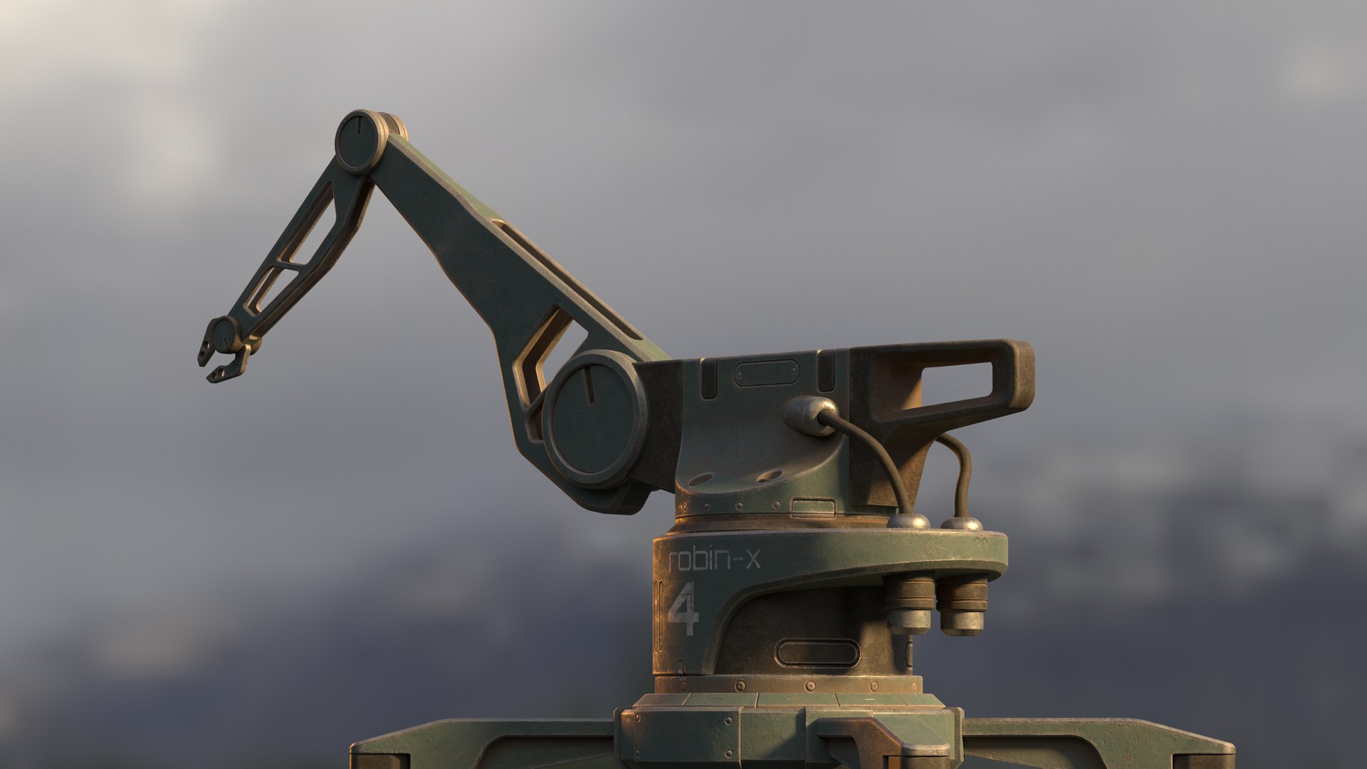 Robin-X Robot Model - TurboSquid 2038741