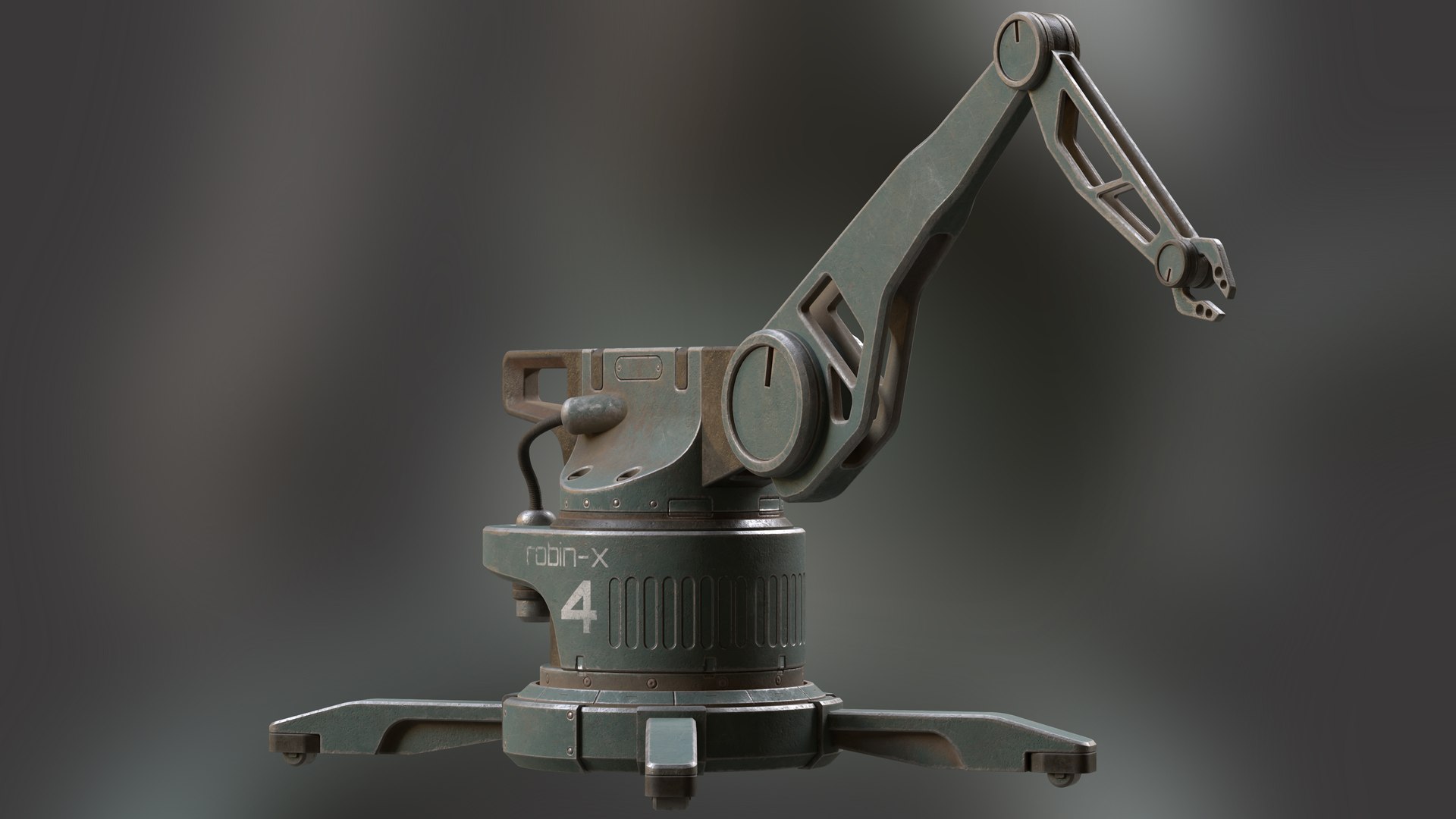 Robin-X Robot Model - TurboSquid 2038741