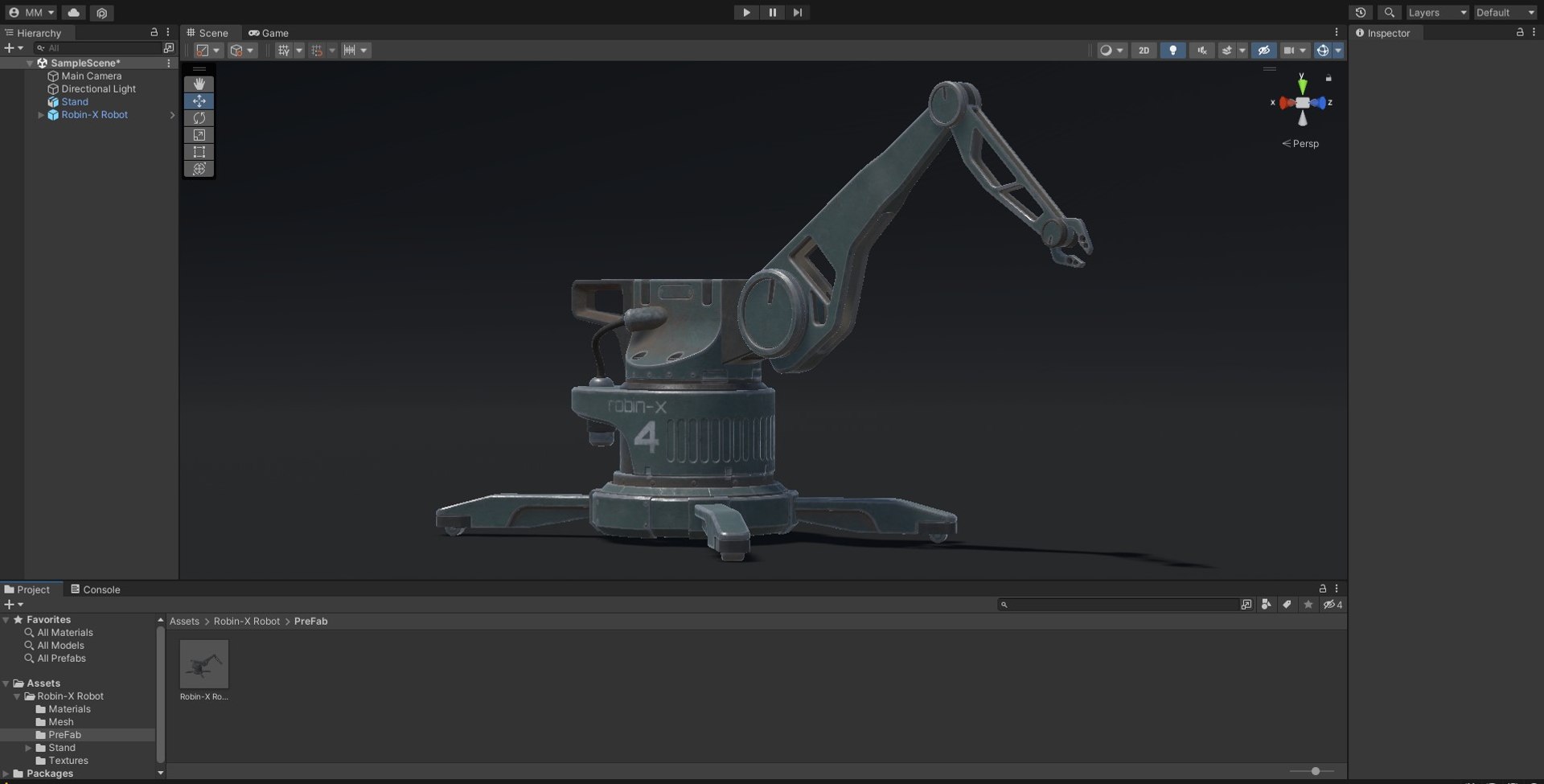 Robin-X Robot Model - TurboSquid 2038741