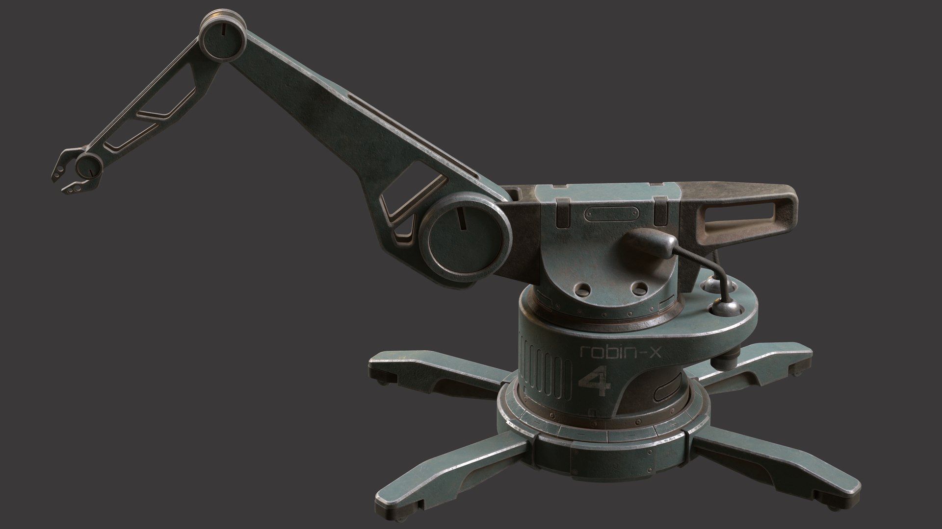 Robin-X Robot Model - TurboSquid 2038741