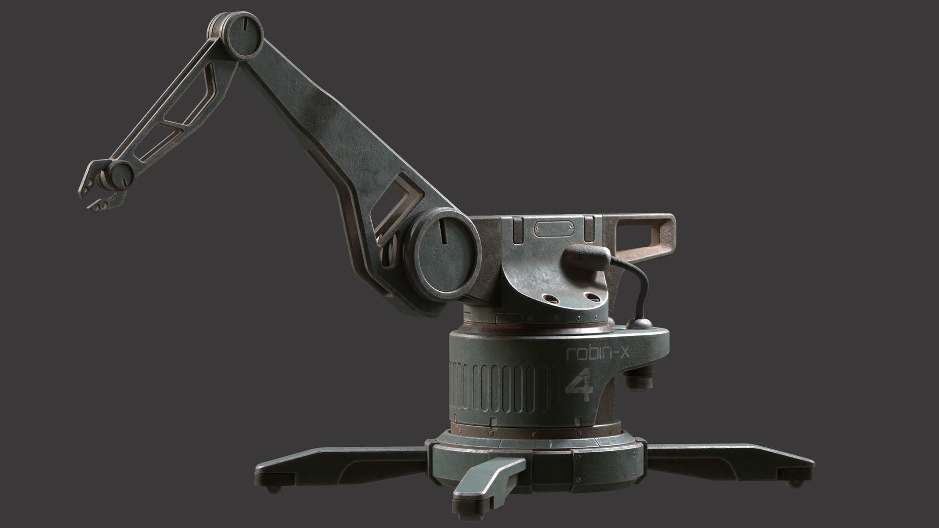 Robin-X Robot Model - TurboSquid 2038741