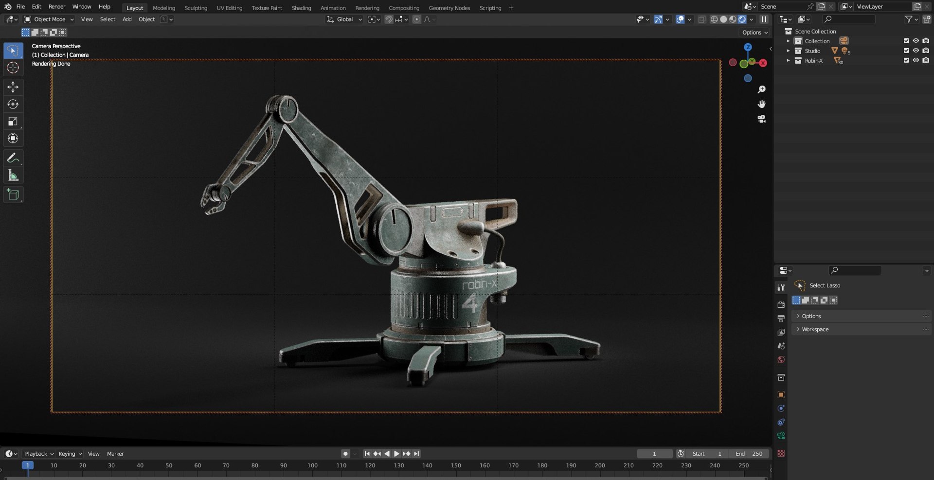 Robin-X Robot Model - TurboSquid 2038741