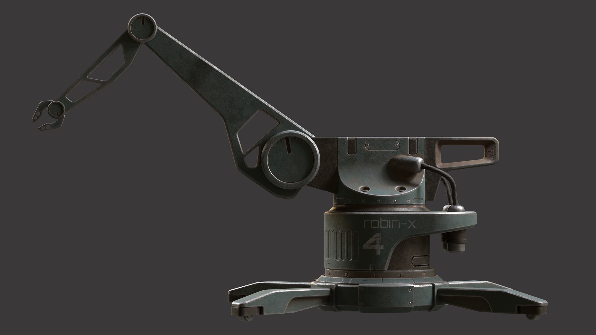 Robin-X Robot Model - TurboSquid 2038741
