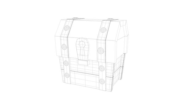 Clash royale chest 3D model - TurboSquid 1669141