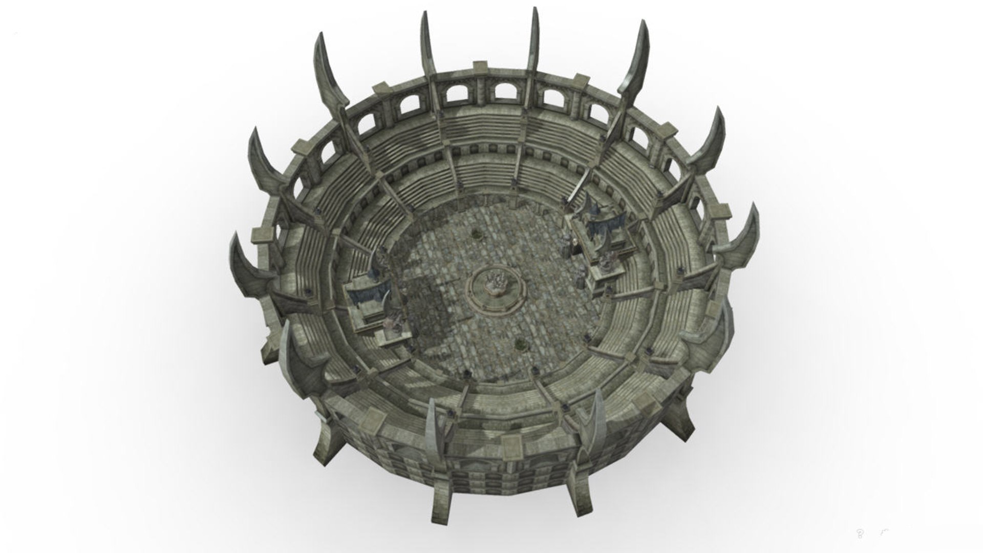 modelo 3d Battle Arena Fantasy - TurboSquid 2084529