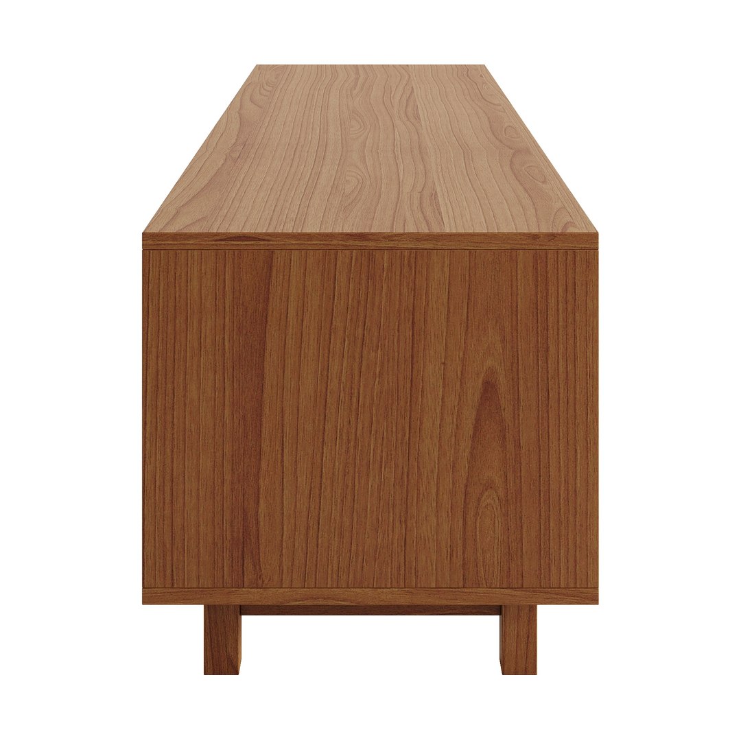 3D Model Solin Fluted Door Media Stand - TurboSquid 2346311