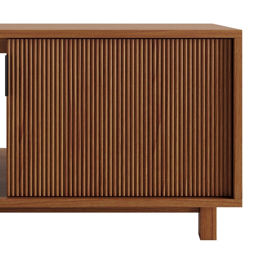 3D Model Solin Fluted Door Media Stand - TurboSquid 2346311