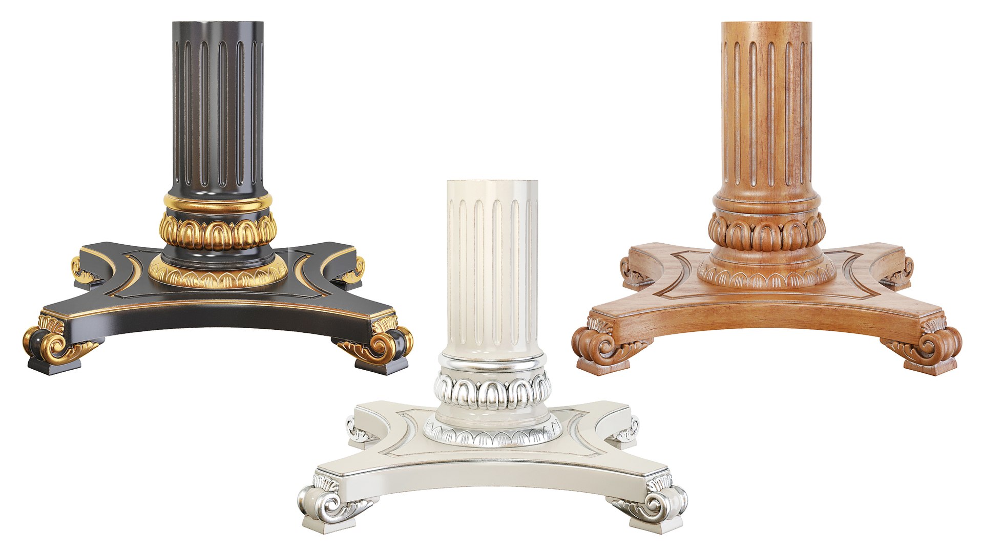 3D Classic Leg 072 Model - TurboSquid 2117979